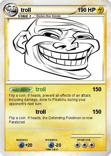 Pokémon troll 3277 3277 - troll - My Pokemon Card
