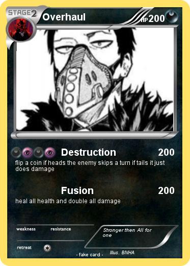 Pokémon Overhaul - Destruction - My Pokemon Card
