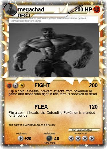 Pokémon megachad 1 1 - FIGHT - My Pokemon Card