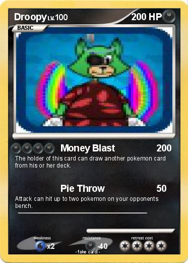 Pokémon Droopy 13 13 - Money Blast - My Pokemon Card