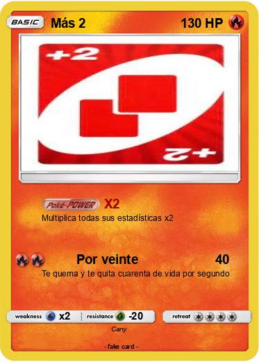 Pokémon Mas 2 2 - X2 - My Pokemon Card