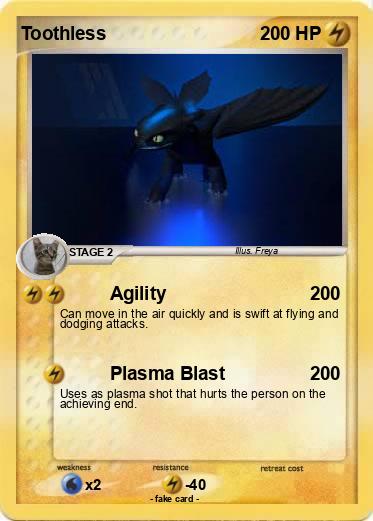 Pokémon Toothless 848 848 - Agility - My Pokemon Card