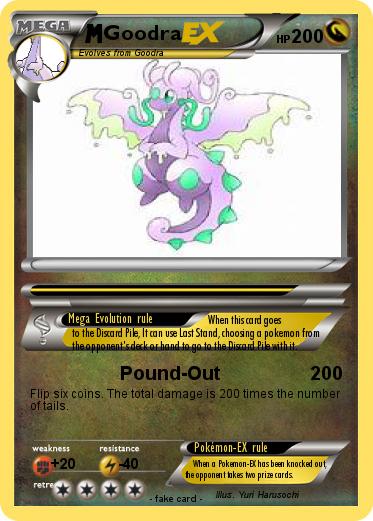 Pokémon Goodra 63 63 - Pound-Out - My Pokemon Card