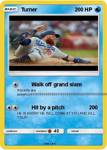 Pokémon Turner 18 18 - Walk off grand slam - My Pokemon Card