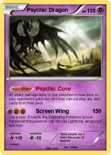 Pokémon Psychic Dragon 24 24 - Psychic Cove - My Pokemon Card