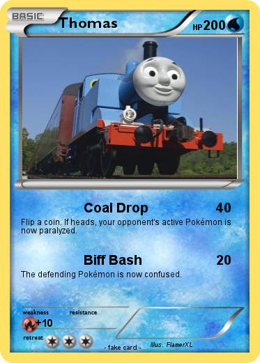 Pokémon Thomas 1843 1843 - Coal Drop - My Pokemon Card
