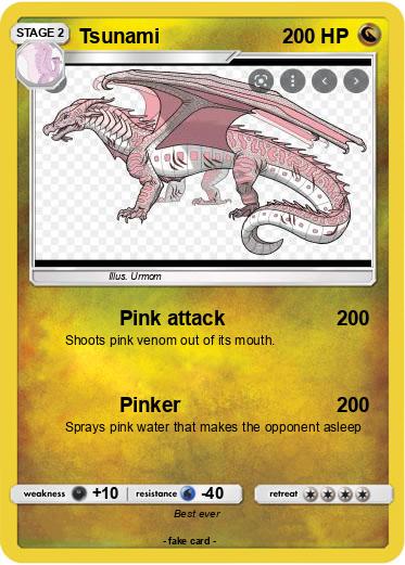 Pokémon Tsunami 366 366 - Pink attack - My Pokemon Card