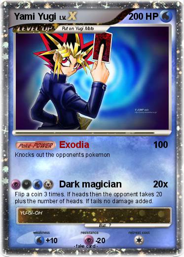 Pokémon Yami Yugi 33 33 - Exodia - My Pokemon Card