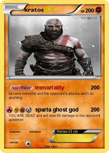 Pokémon kratos 652 652 - immortality - My Pokemon Card