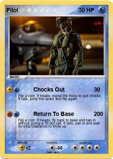 Pokémon Pilot 63 63 - Chocks Out - My Pokemon Card