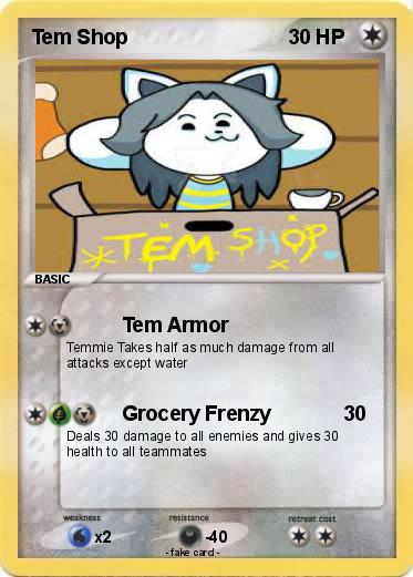 Pokémon Tem Shop 3 3 - Tem Armor - My Pokemon Card