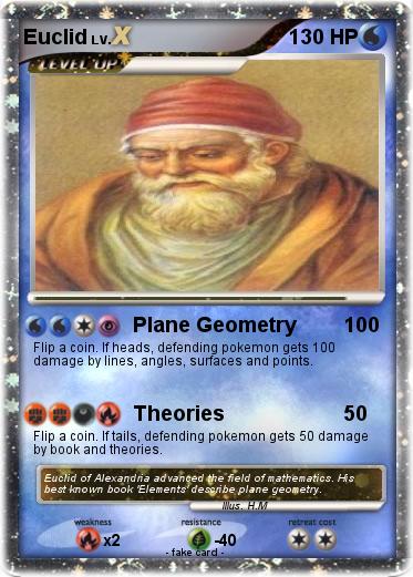 Pokémon Euclid 13 13 - Plane Geometry - My Pokemon Card