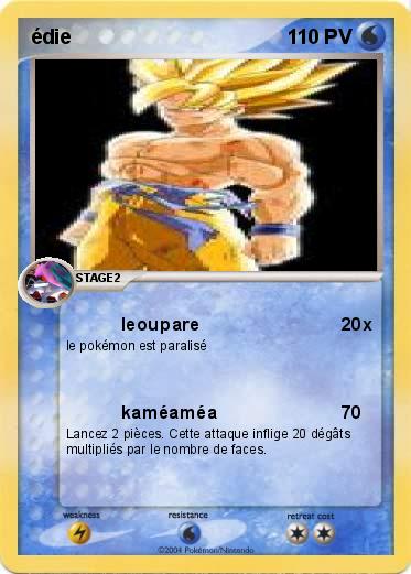Pokémon edie - leoupare - Ma carte Pokémon