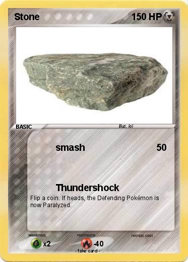 Pokémon Stone 400 400 - smash - My Pokemon Card