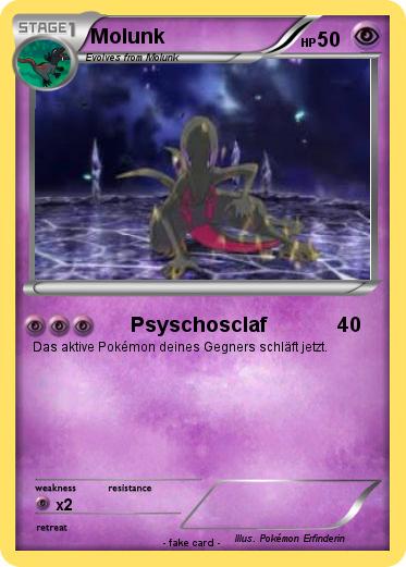 Pokémon Molunk 2 2 - Psyschosclaf - My Pokemon Card