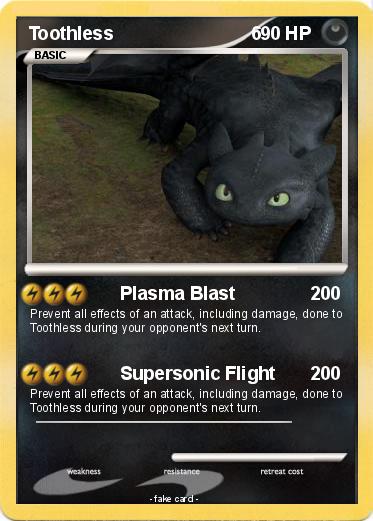 Pokémon Toothless 6 6 - Plasma Blast - My Pokemon Card