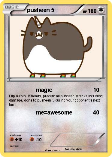 Pokémon pusheen 5 1 1 - magic - My Pokemon Card