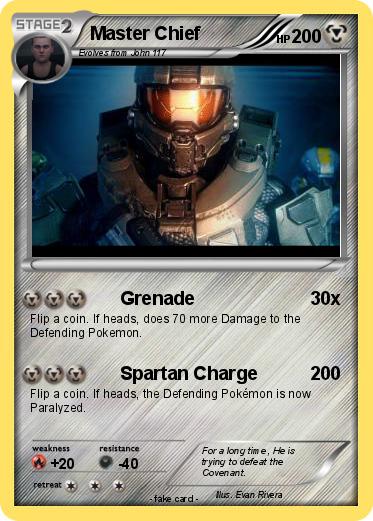 Pokémon Master Chief 1731 1731 - Grenade - My Pokemon Card