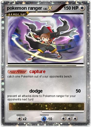 Pokémon pokemon ranger 14 14 - capture - My Pokemon Card