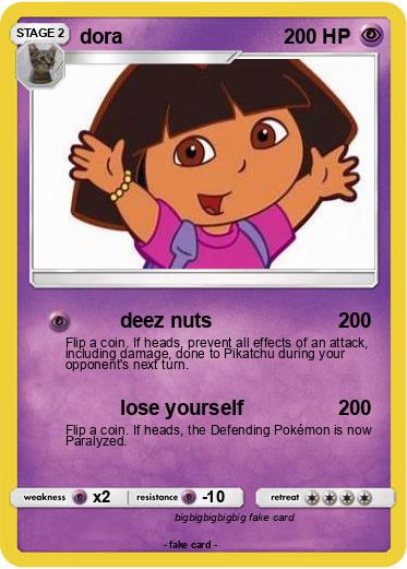 Pokémon dora 1190 1190 - deez nuts - My Pokemon Card