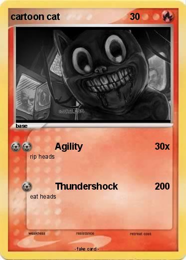 Pokémon cartoon cat 9 9 - Agility - My Pokemon Card