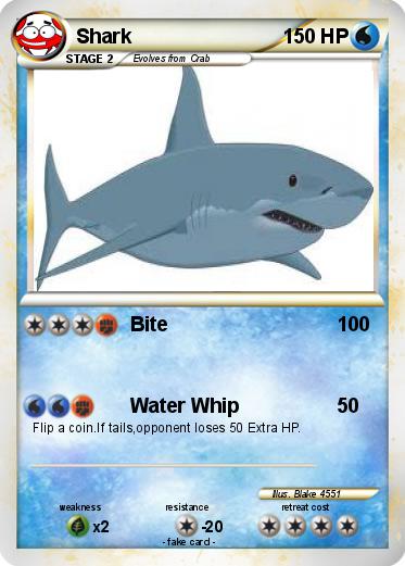 Pokémon Shark 366 366 - Bite - My Pokemon Card