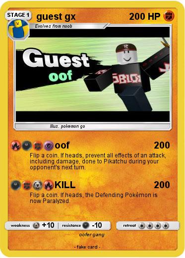 Pokémon guest gx - oof - My Pokemon Card