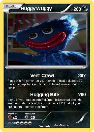 Pokémon Huggy Wuggy 26 26 - Vent Crawl - My Pokemon Card