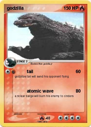 Pokémon godzilla 223 223 - tail - My Pokemon Card