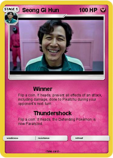 Pokémon Seong Gi Hun 5 5 - Winner - My Pokemon Card
