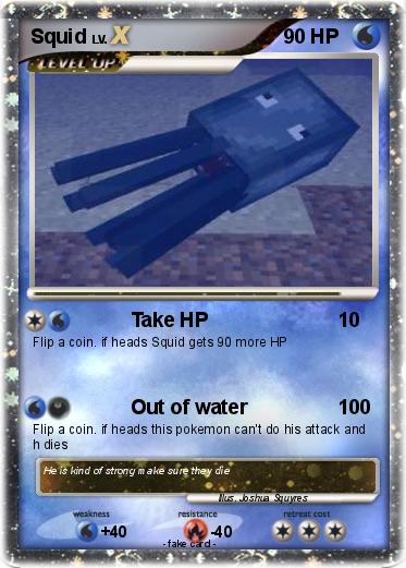 Pokémon Squid 200 200 - Take HP - My Pokemon Card