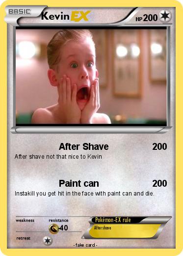 Pokémon Kevin 1836 1836 - After Shave - My Pokemon Card
