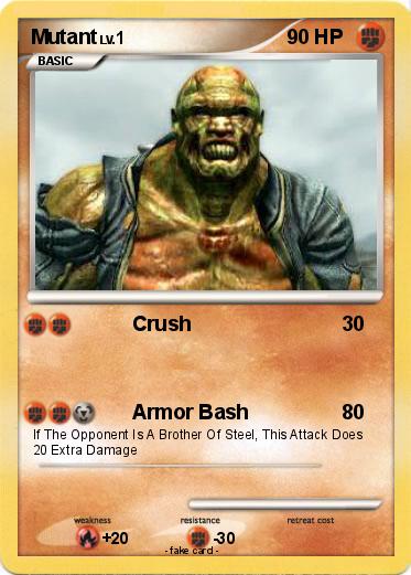 Pokémon Mutant 751 751 - Crush - My Pokemon Card