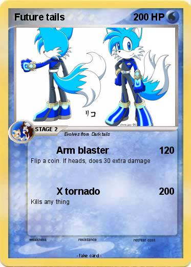 Pokémon Future tails 1 1 - Arm blaster - My Pokemon Card