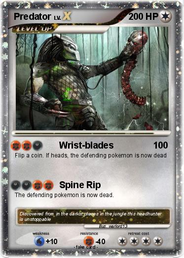 Pokémon Predator 709 709 - Wrist-blades - My Pokemon Card
