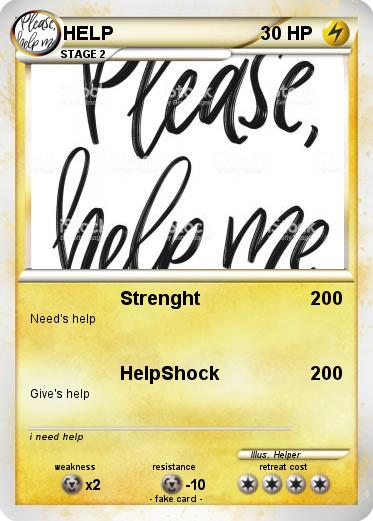 Pokémon HELP 145 145 - Strenght - My Pokemon Card