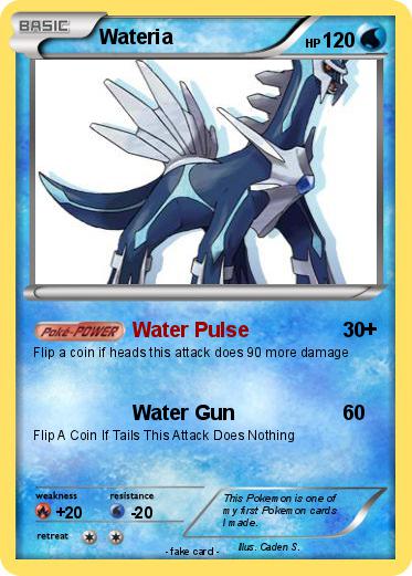 Pokémon Wateria 2 2 - Water Pulse - My Pokemon Card