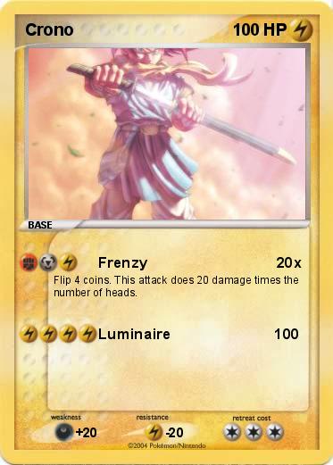 Pokémon Crono - Frenzy - Ma carte Pokémon