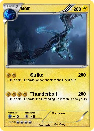 Pokémon Bolt 424 424 - Strike - My Pokemon Card