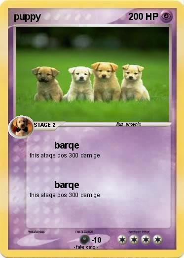 Pokémon puppy 208 208 - barqe - My Pokemon Card