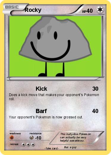 Pokémon Rocky 694 694 - Kick - My Pokemon Card
