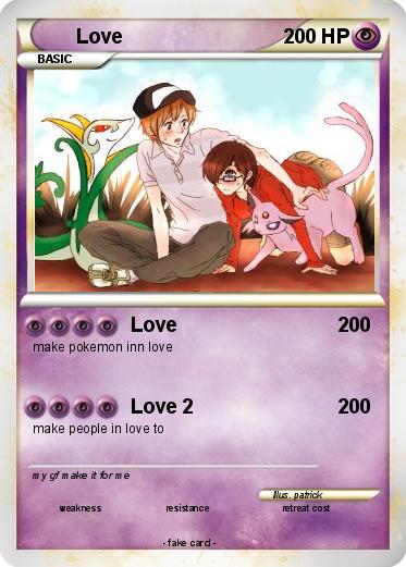 Pokémon Love 249 249 - Love - My Pokemon Card