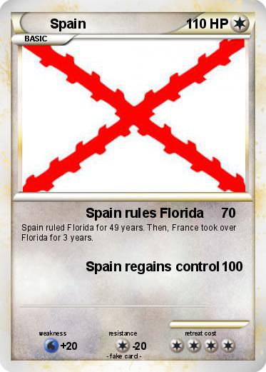 Pokémon Spain 18 18 - Spain rules Florida - My Pokemon Card