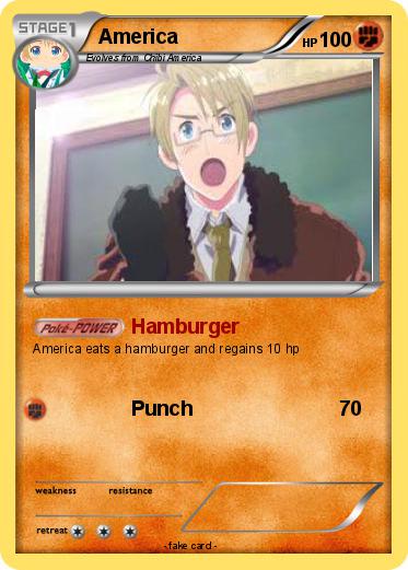 Pokémon American Glory - Hamburger - My Pokemon Card
