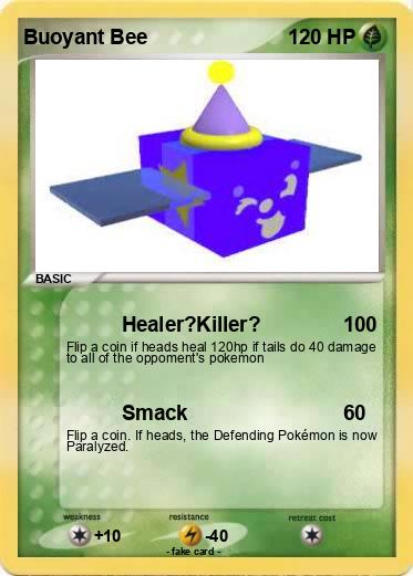 Pokémon Buoyant Bee - Healer?Killer? - My Pokemon Card