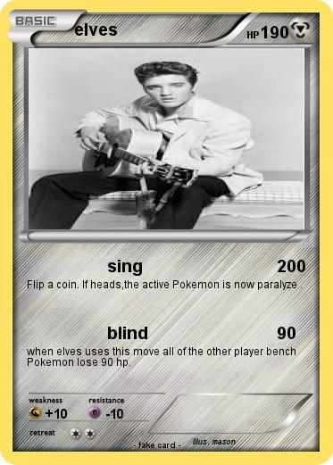 Pokémon elves 6 6 - sing - My Pokemon Card