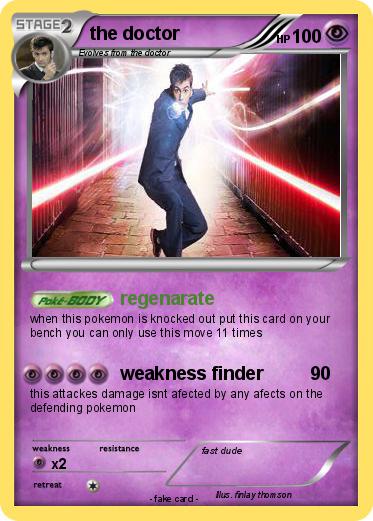 Pokémon the doctor 321 321 - regenarate - My Pokemon Card