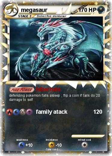 Pokémon megasaur 6 6 - hibernate - My Pokemon Card