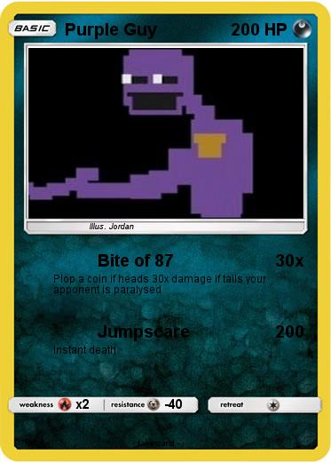 Pokémon Purple Guy 233 233 - Bite of 87 - My Pokemon Card