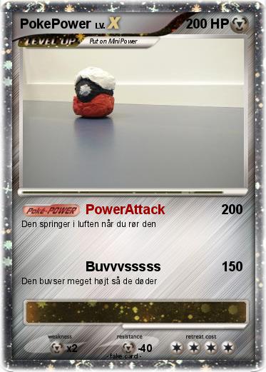 Pokémon PokePower 8 8 - PowerAttack - My Pokemon Card
